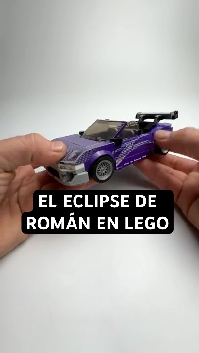 🟣 MOC de Lego Mitsubishi ECLIPSE Spyder de ROMAN PEARCE de la pelicula ...
