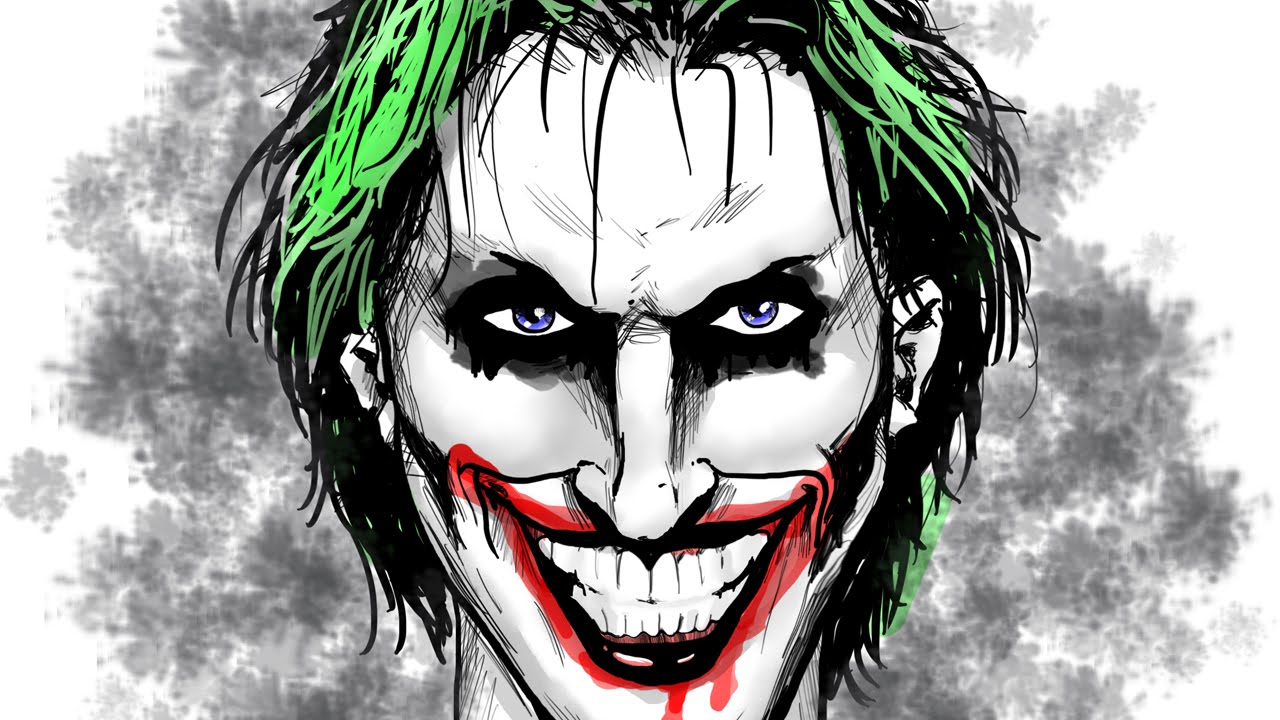 Speed Drawing Joker Desenhando Rápido Coringa (How Draw) Speed Drawing ...