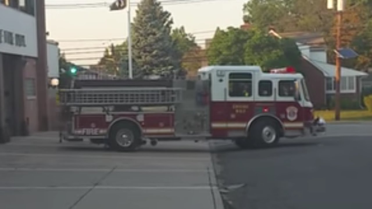 Wood-Ridge Nj Fire Department Engine 905 Respondong 5-5-16 - YouTube