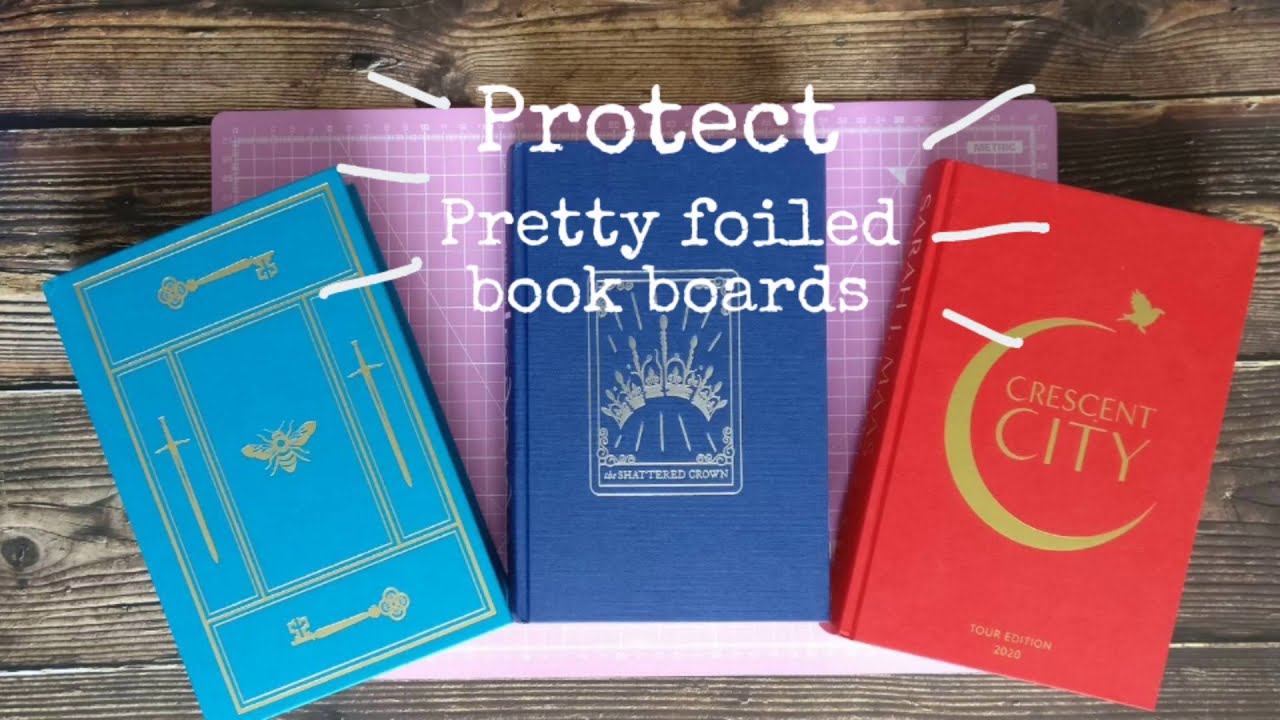 How to make a fabric dust jacket - YouTube