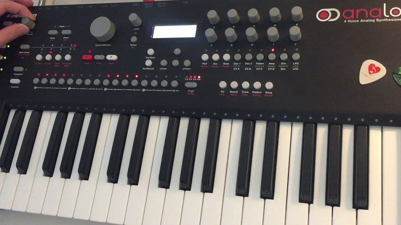 Elektron Analog Keys Sequencer - YouTube