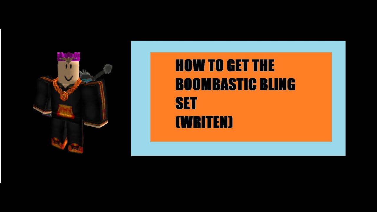HOW TO GET THE BOOMBASTIC BLING | ROBLOX-ROBLOXIAN HIGH SCHOOL - YouTube
