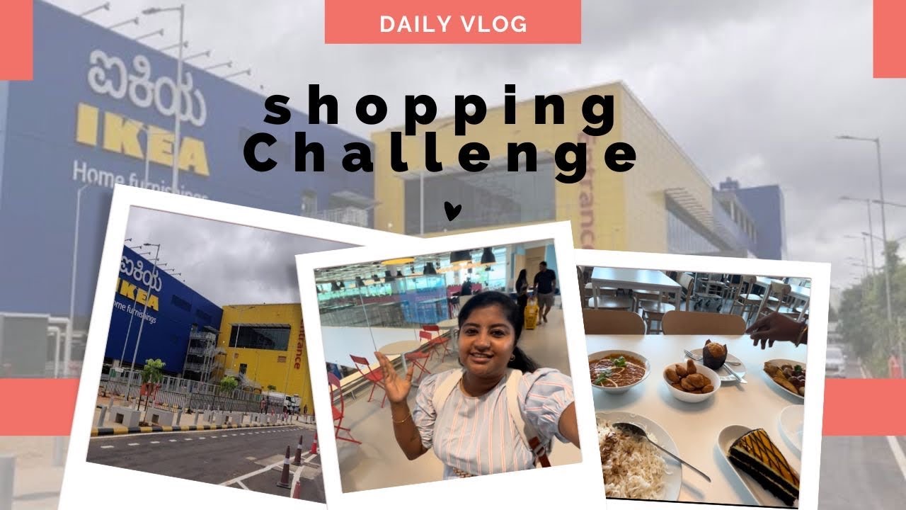 Shopping challenge @ ikea 🛒🛍️ - YouTube