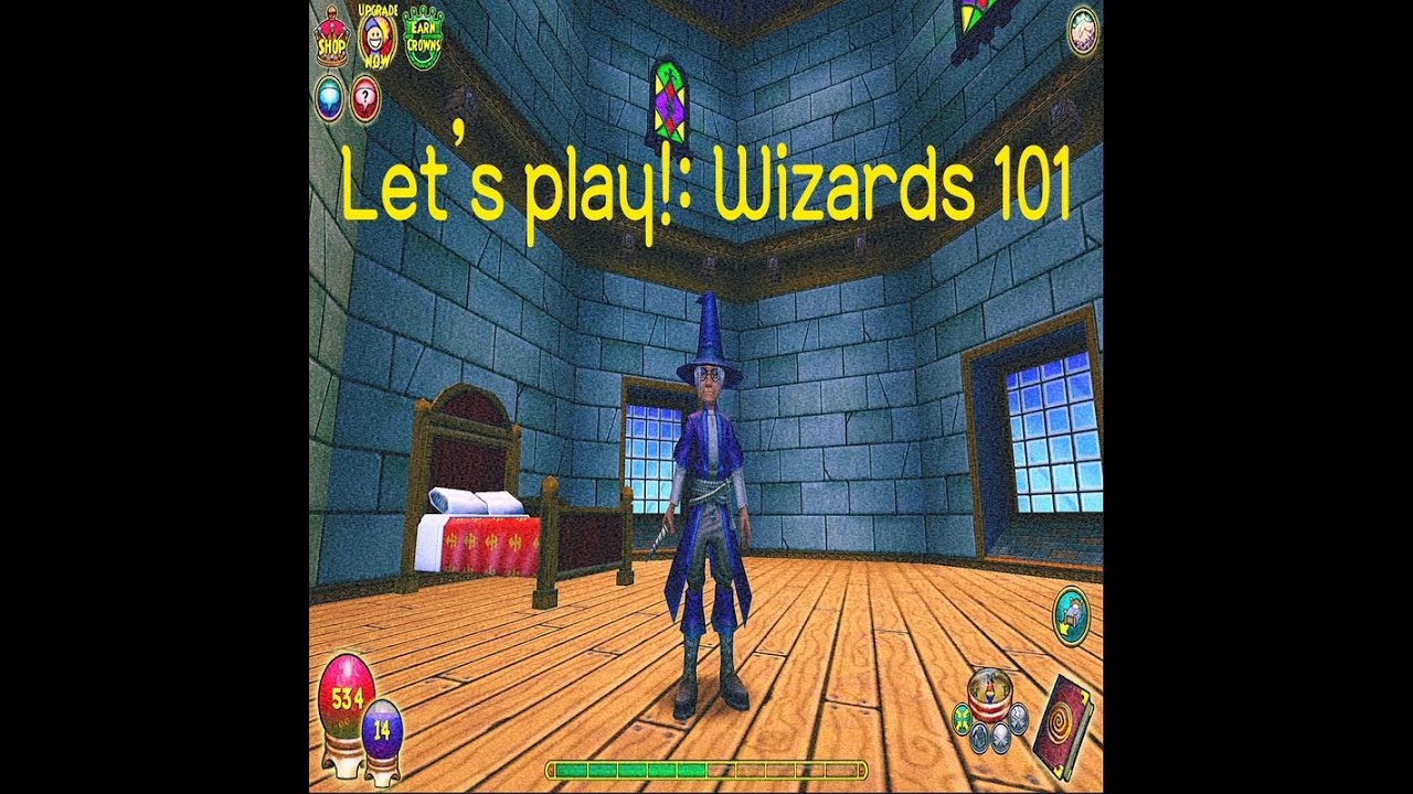 PLAYING NOSTALGIC VIDEO GAMES!!! (Wizard 101) - EP 1 - YouTube
