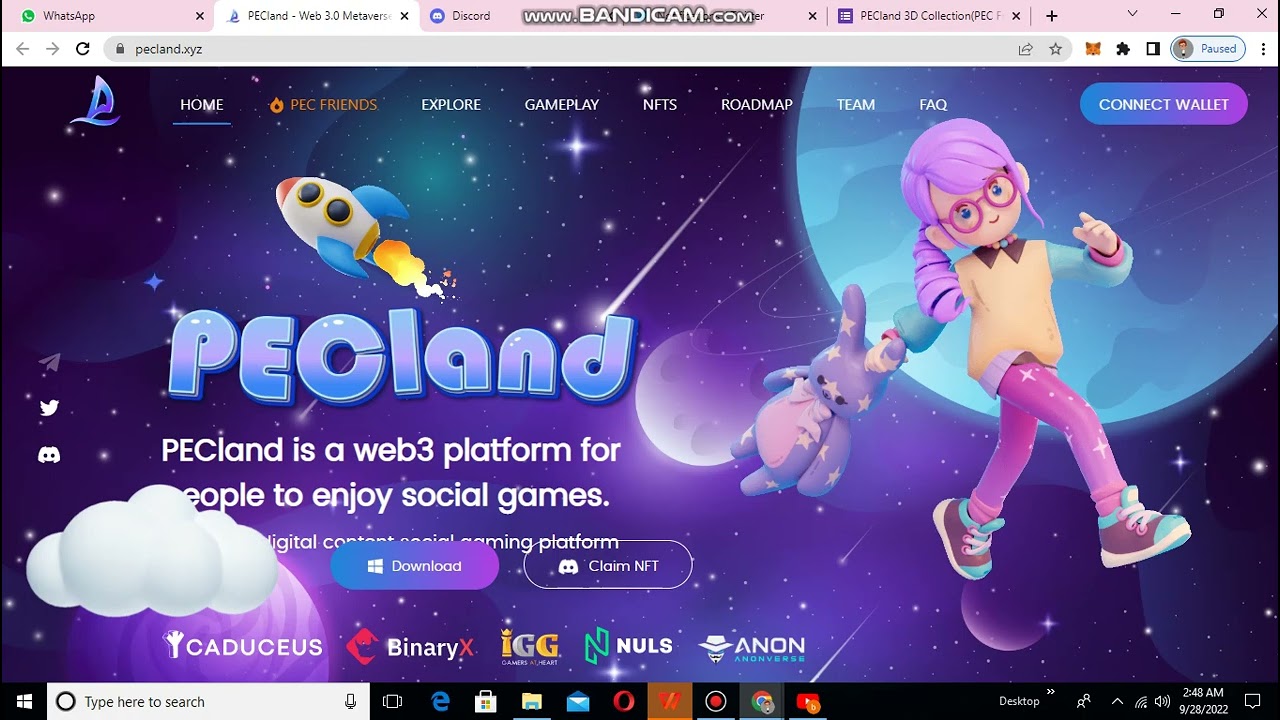 New token project Pec Friends - YouTube