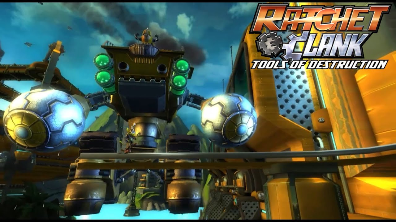 Ratchet & Clank: Tools of Destruction - Kerchu Guardian Boss Fight ...
