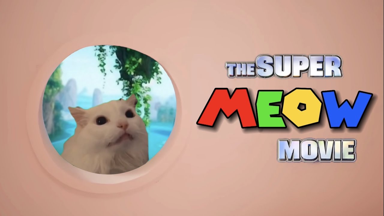 Peaches but it's CAT Meow sings Bowser's Song - YouTube