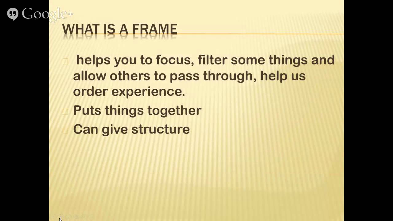 four frames - YouTube