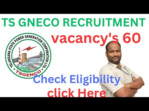 TSGENCO notification2023||Telangana power generation corporation ...