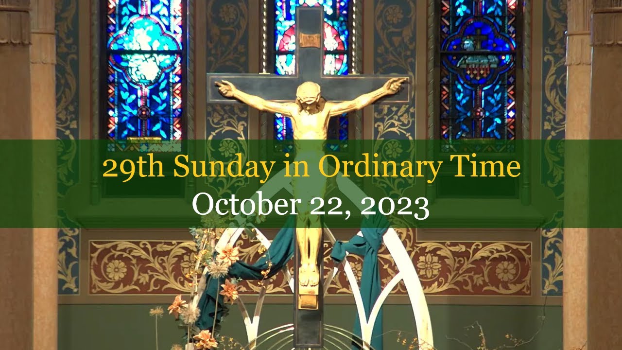 29th Sunday in Ordinary Time - YouTube