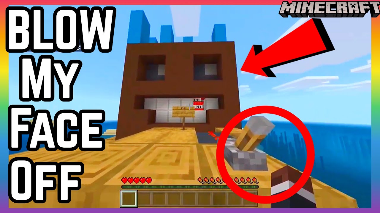 MY FACE BLOW UP IN MINECRAFT NOOOOooo… Ear Rape Epic Fail (Not Fake ...