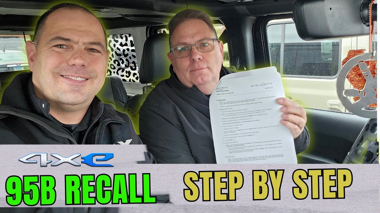 We Take The Jeep 4xe 95B Recall Step By Step | Here's The Full ...