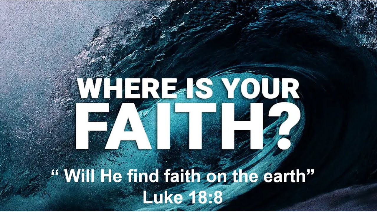 Sunday 6PM 23.11.25 Vincent Tracey - Luke 18:8 - 'Will He find faith on ...