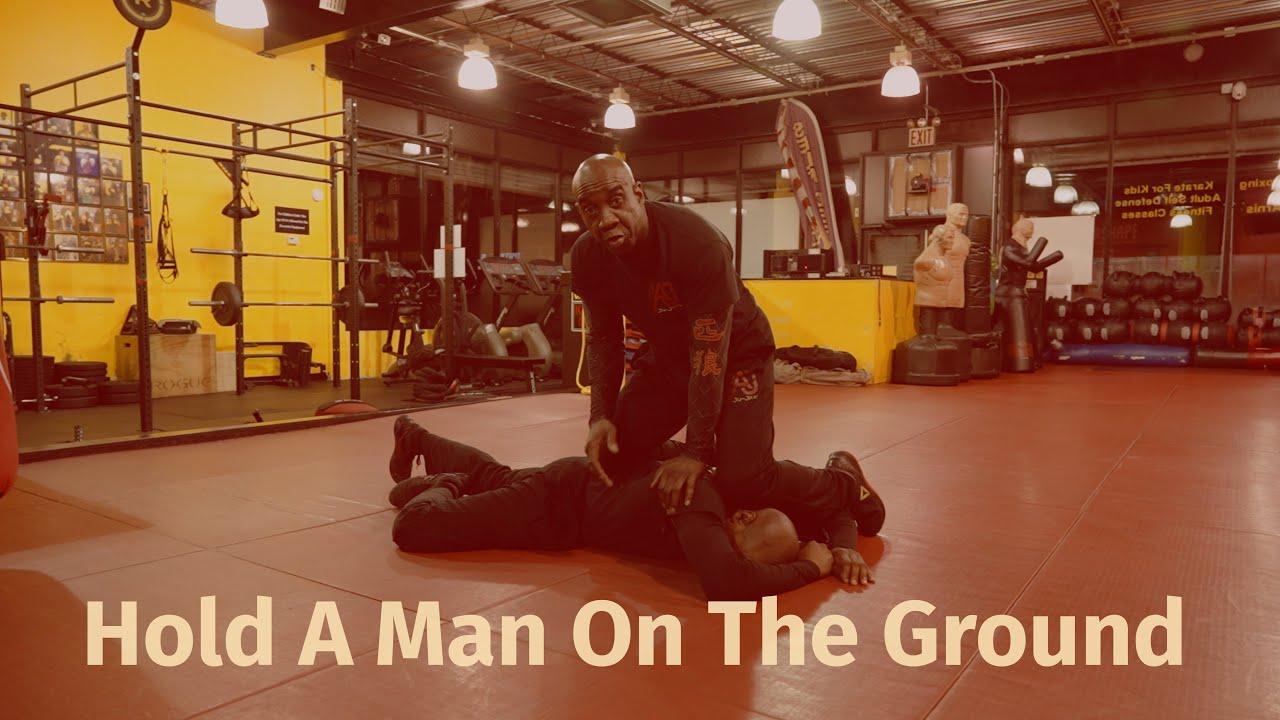 Hold A Man On The Ground - Self Defence Techniques - YouTube