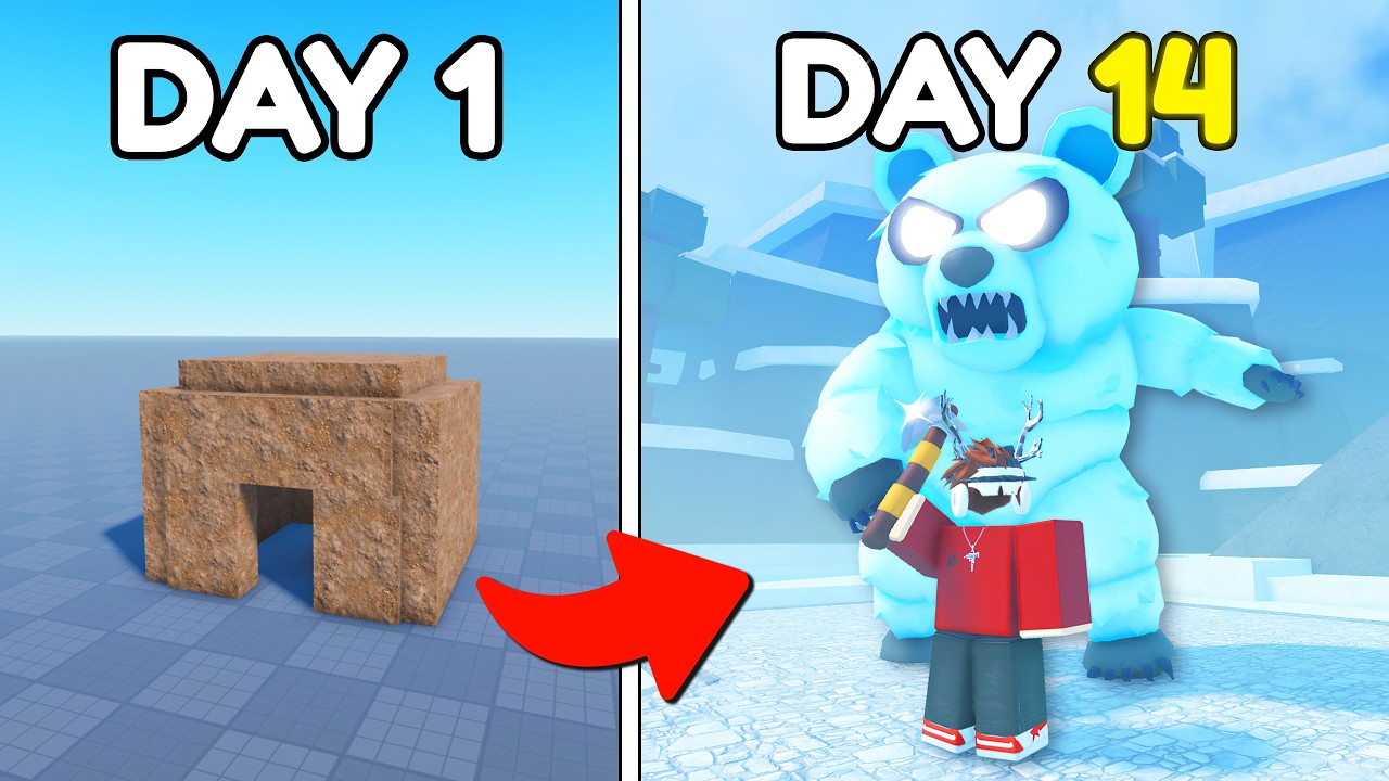 Making a Viral Roblox Survival Game in 14 Days - YouTube