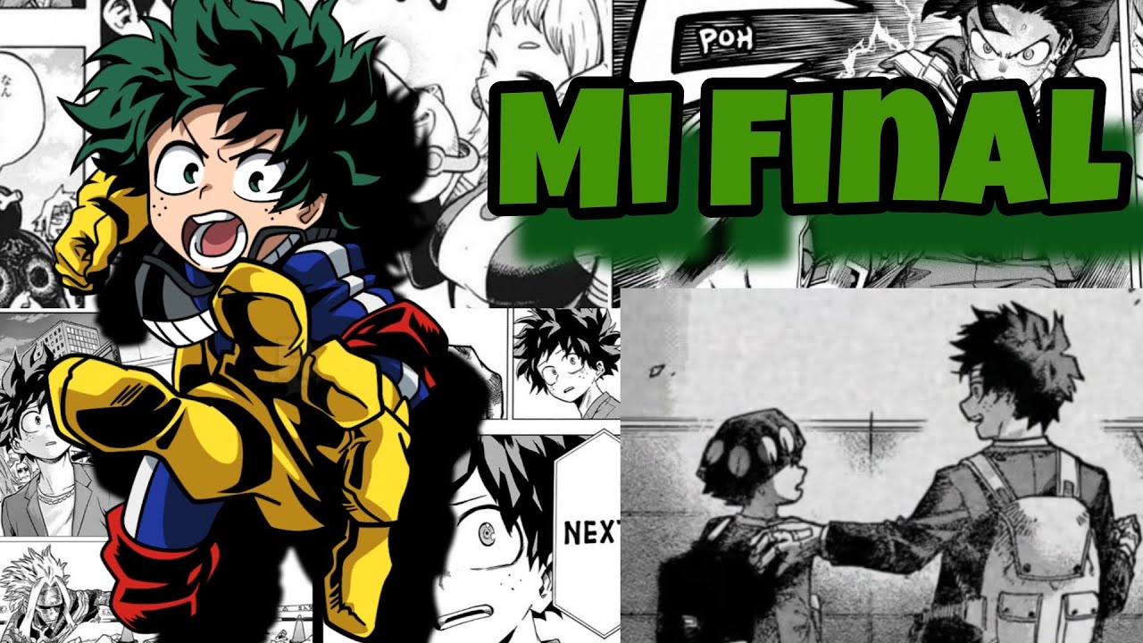 Como debería terminar Boku no Hero Academia •|• El final de Boku no ...