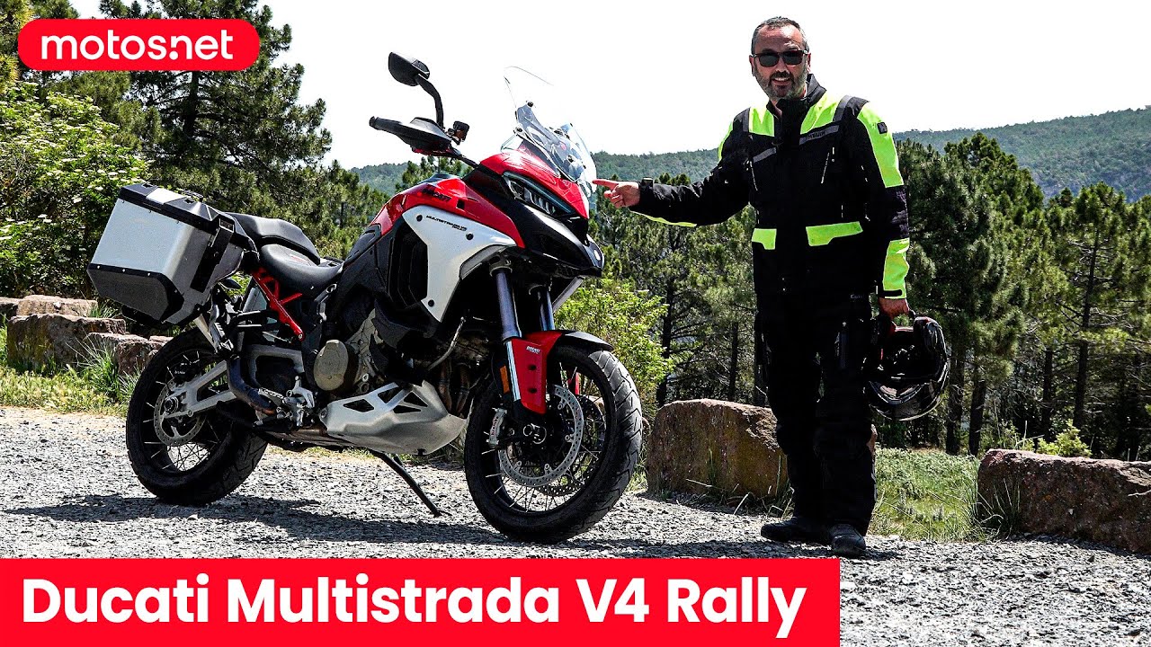 🛣️ Ducati Multistrada V4 Rally 2024 / Prueba y viaje / motos.net - YouTube
