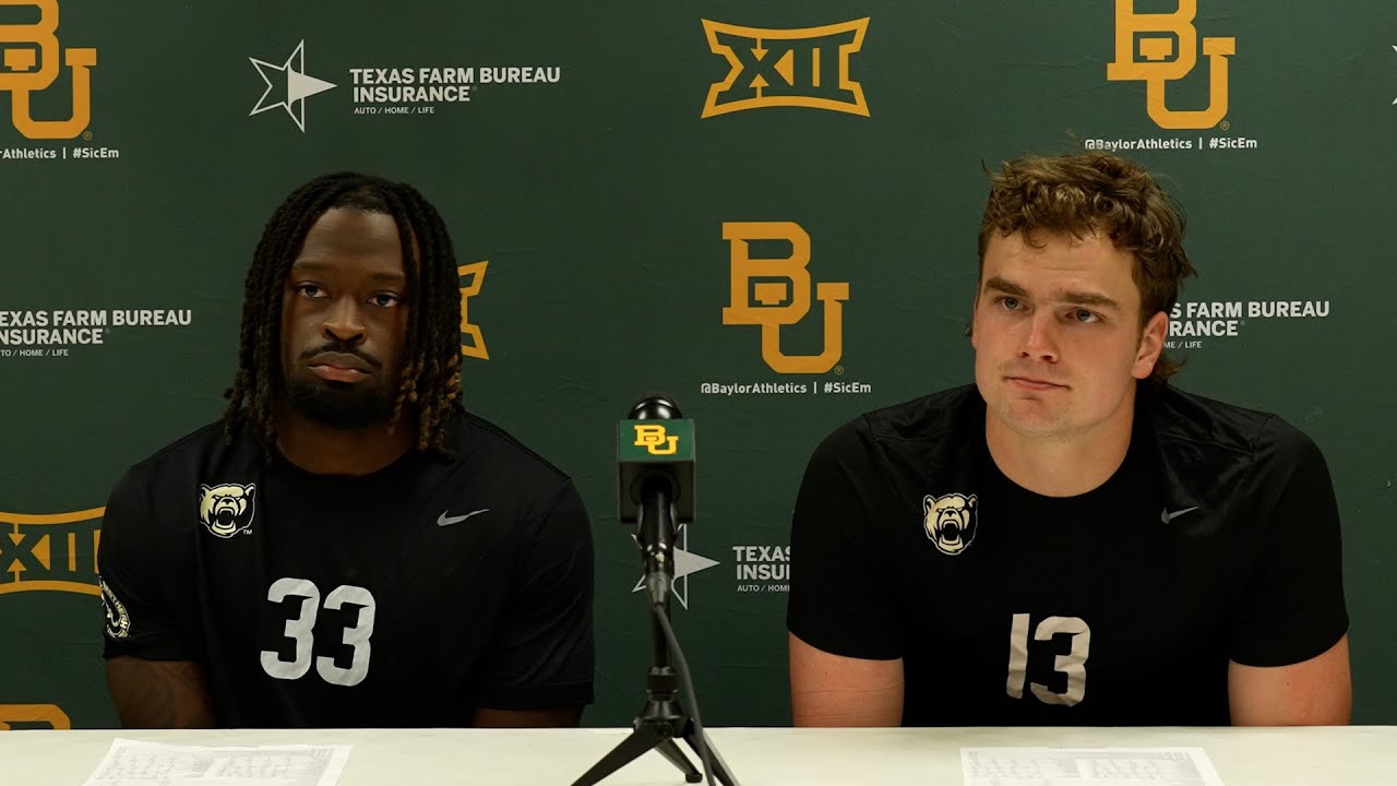 Baylor Football: Postgame Press Conference at Arizona | November 22 ...