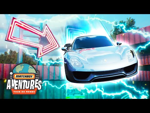 COURSE DE VOITURES ÉLECTRIQUES SUR L’AUTOBAHN! | Épisode complet | Matchbox Tour du Monde