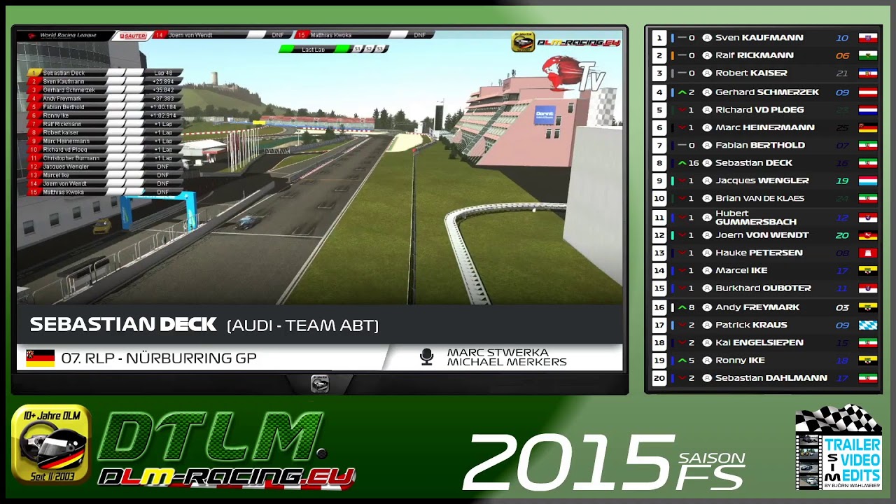 DLM Racing - DTM Event - 02 Brasilien - Interlagos - YouTube