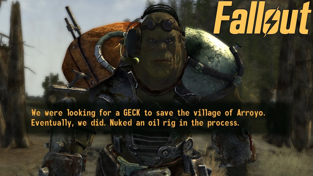 Marcus Talks About The Chosen One From Fallout 2 in FNV - YouTube