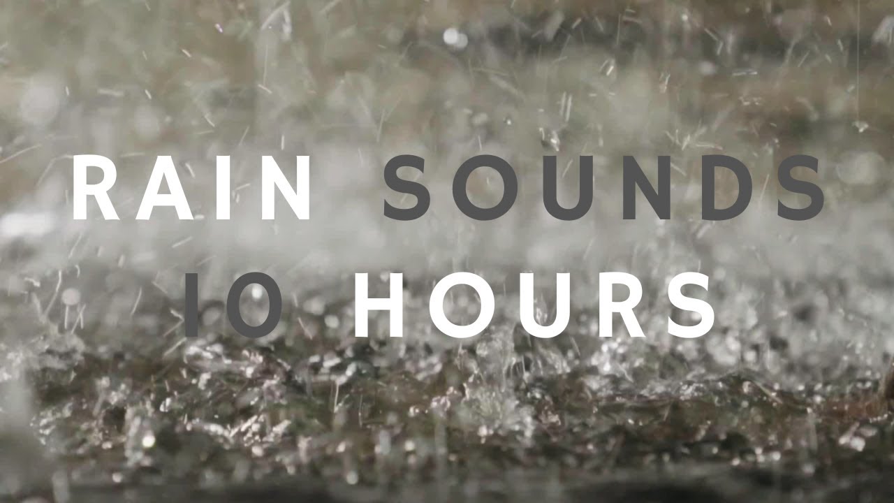 White Noise | Rain Sounds | 10 Hours | Sleep, Study, Relax - YouTube