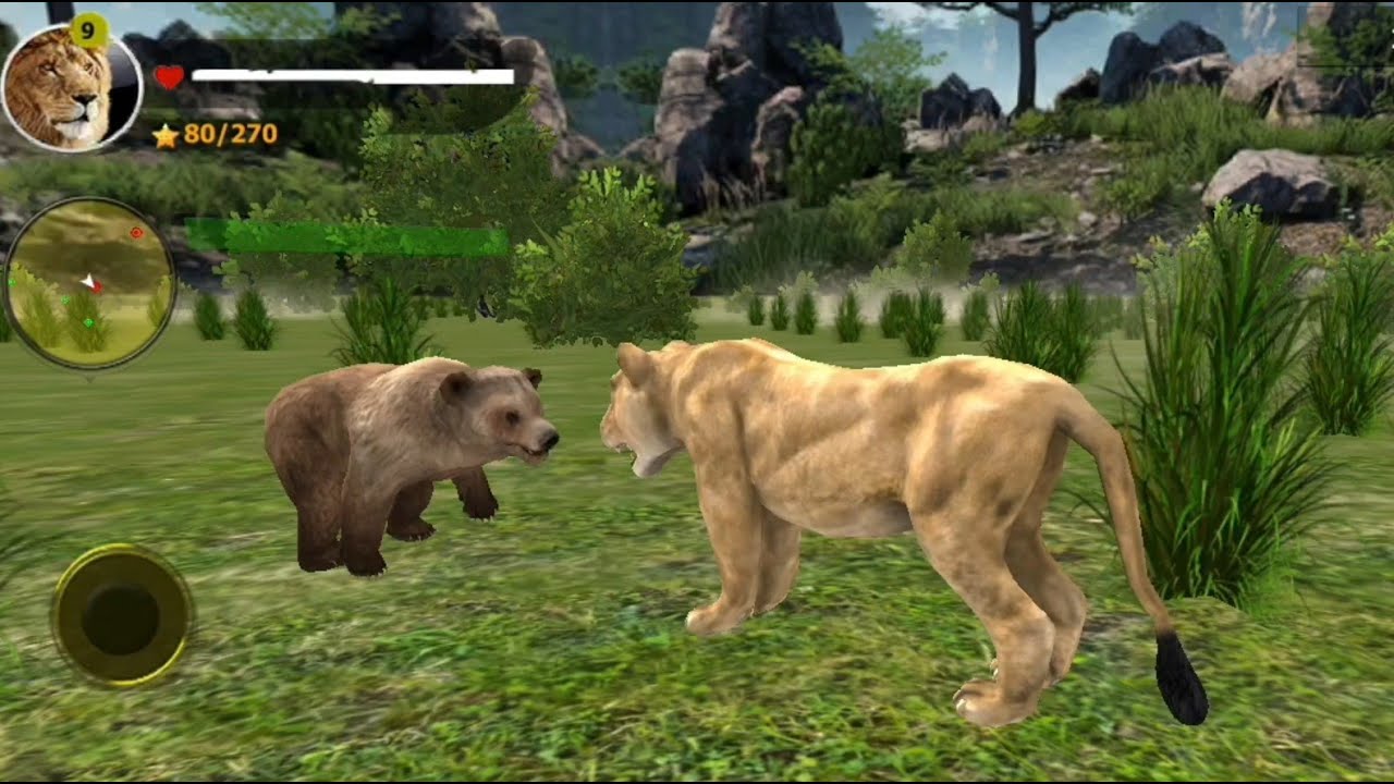The Lion - King of Jungle | Wild Lion Simulator 3d | Android GamePlay ...