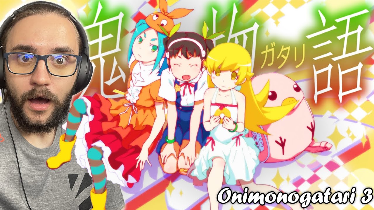 Araragi's Little Harem(?)... | Monogatari Series: Second Season Episode ...