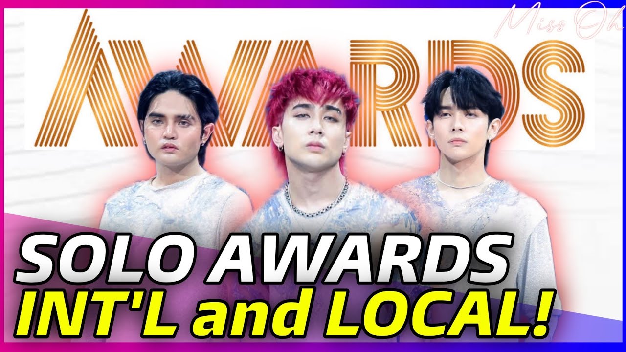 PABLO, JOSH and JUSTIN WIN BIG with SOLO AWARDS! / SB19 Updates - YouTube