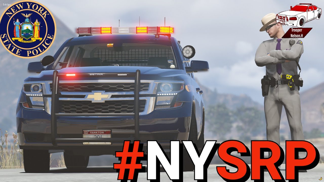 New Framework!! State Patrol join up ep:61 #NYSRP #FIVEM - YouTube