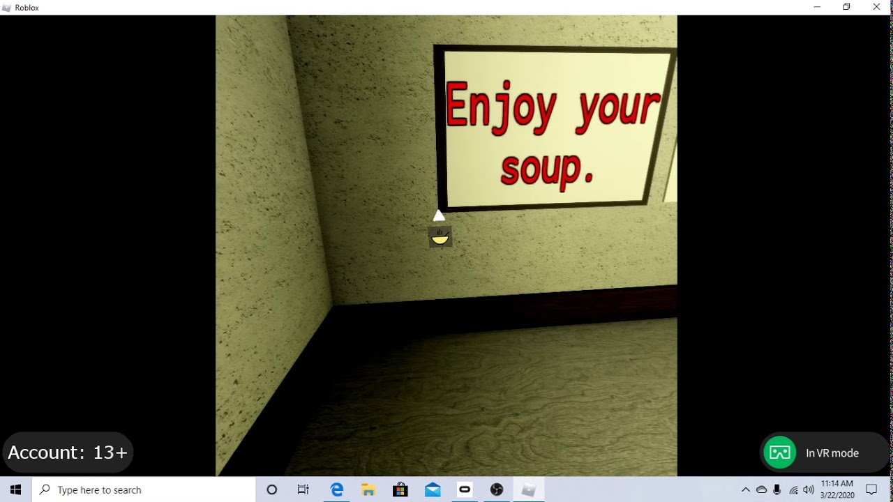 Roblox VR: Welcome (Roblox Horror Game) - YouTube