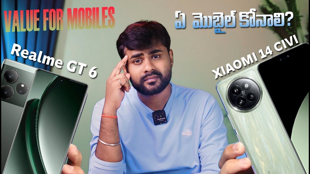 Realme GT 6 vs Xiaomi 14 Civi Full Comparison - Best Flagship Killer Rs ...