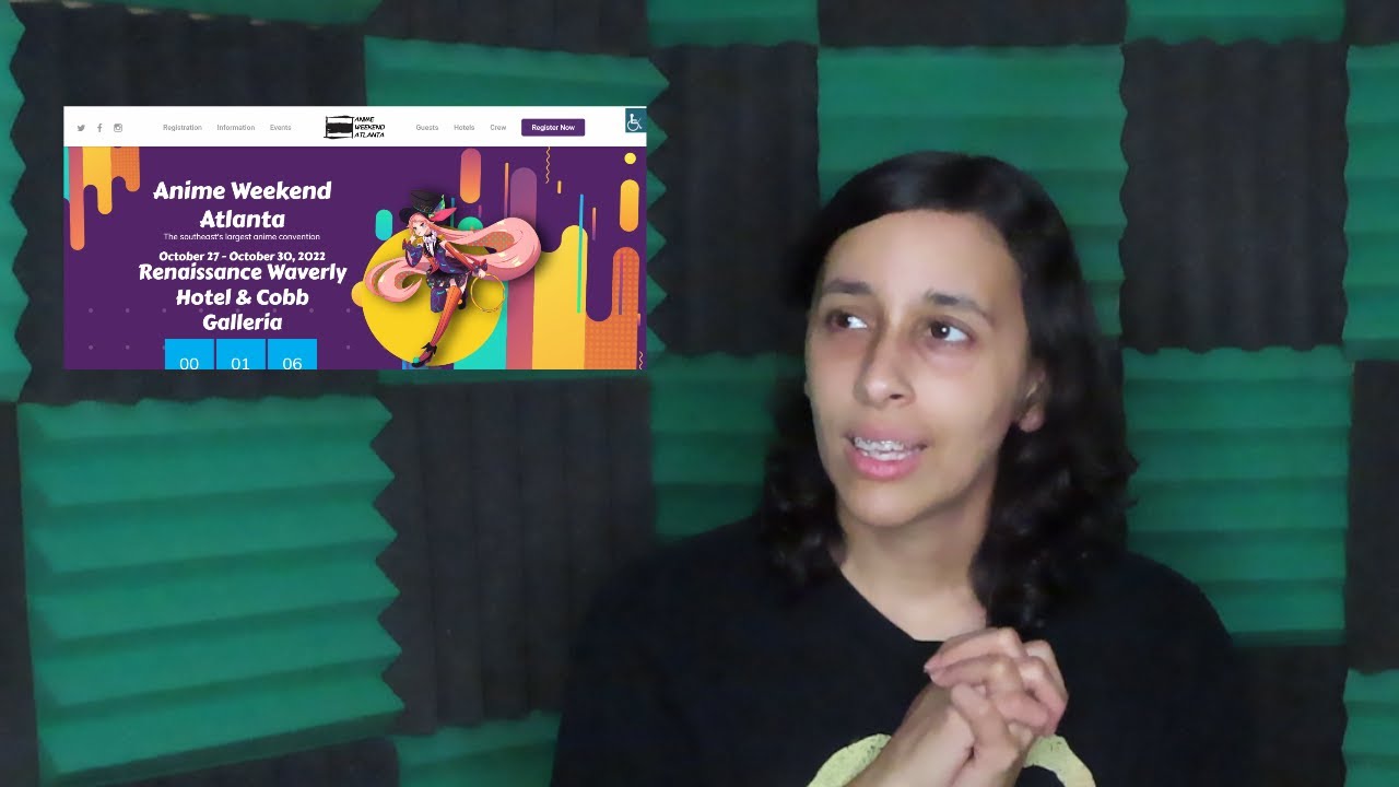 Anime Weekend Atlanta 2022 Reminder - YouTube