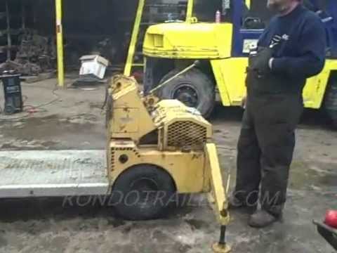 REEDRILL MINI DERRICK BOOM CRANE DIGGER DRILL SELF CONTAINED! AUX ...