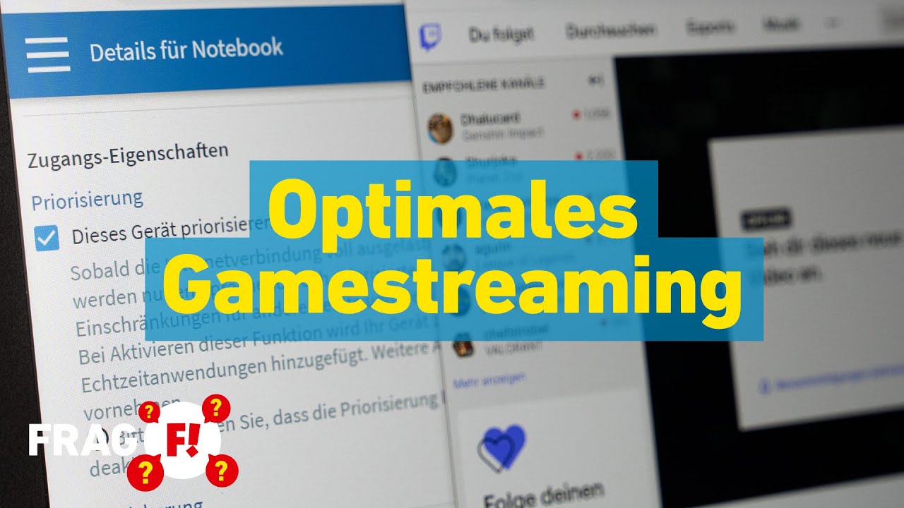 Optimales Gamestreaming mit der FRITZ!Box | Frag FRITZ! 59 - YouTube