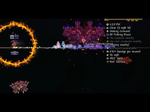 Terraria 1.4.4 calamity mod (master death) ep 13 more boss skips - YouTube