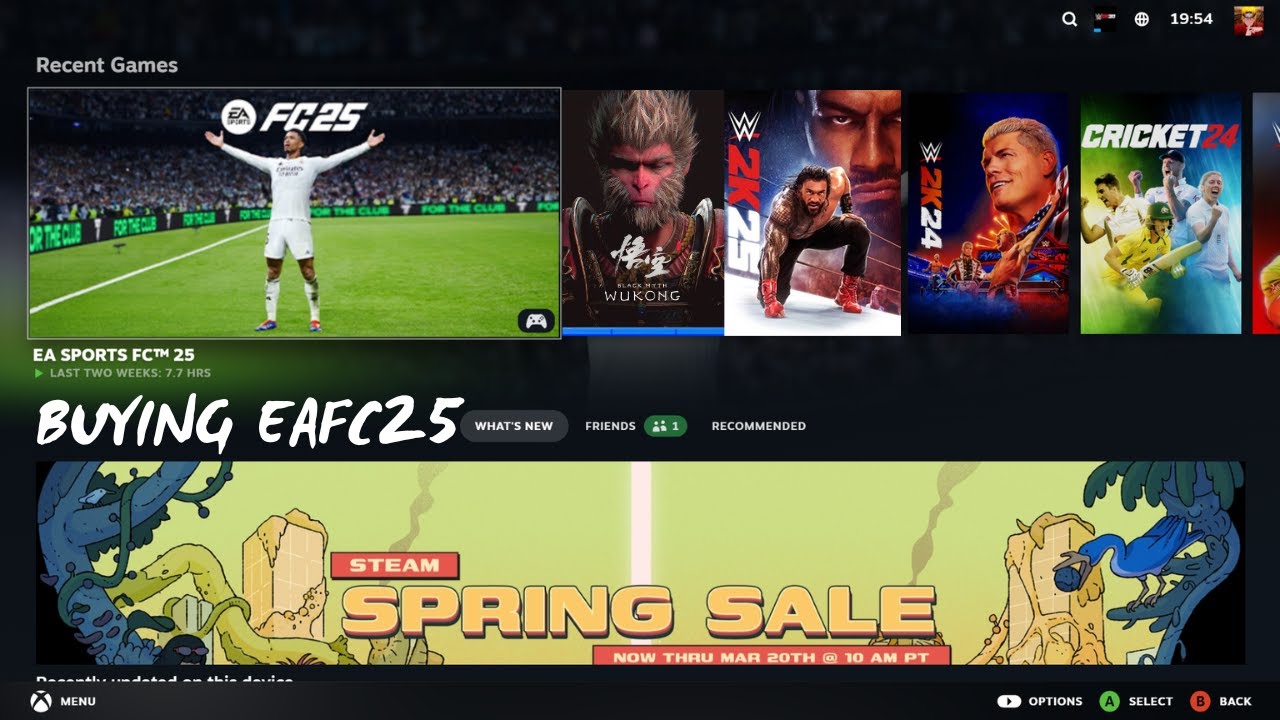 EA SPORTS FC 25 First Match - Review - YouTube