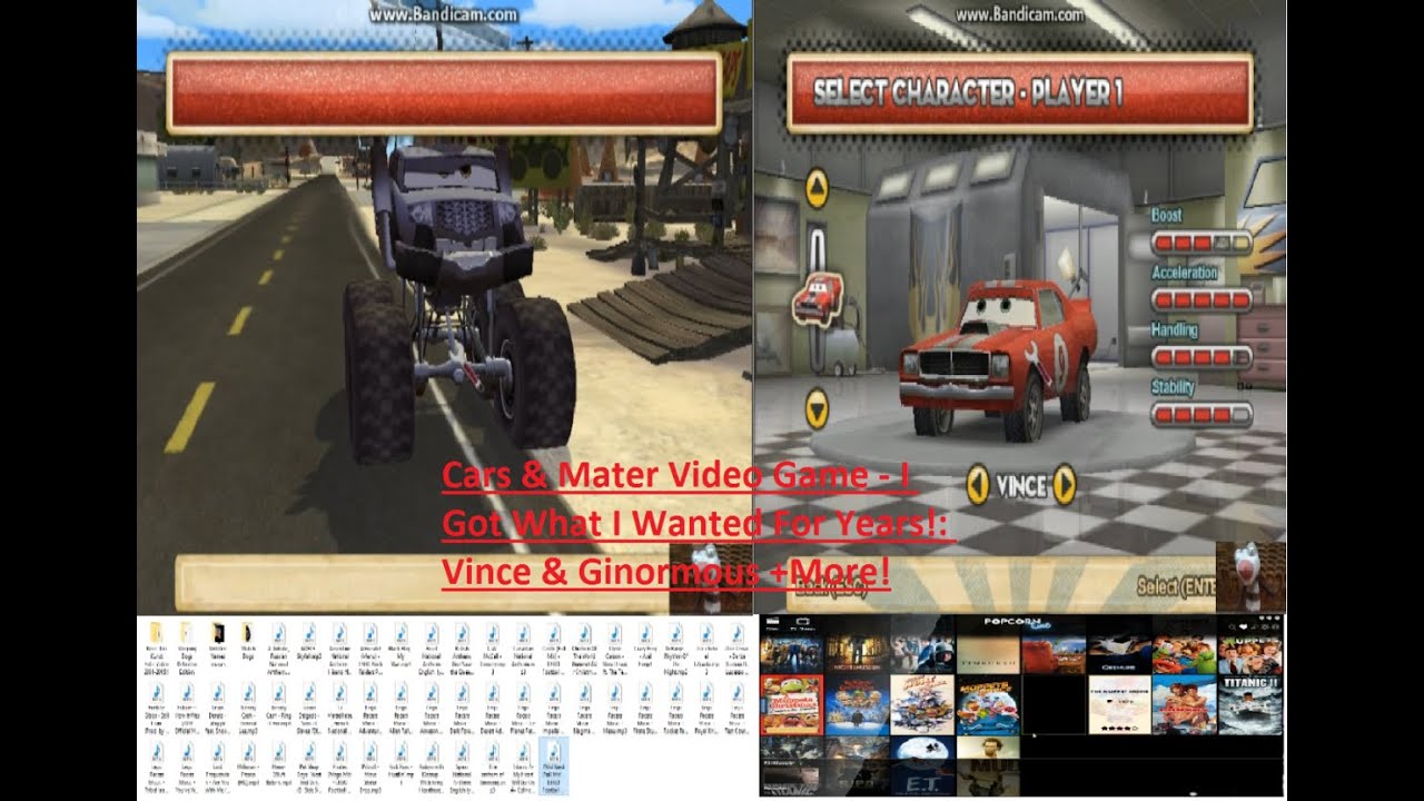 Cars & Mater: The Video Game - I Got NPC's I Wanted For Years!: Vince ...