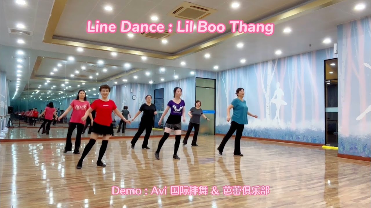 Line Dance : Lil Boo Thang - YouTube