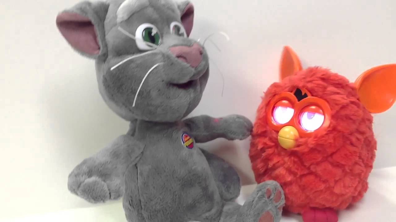 Furby Chats with Talking Tom - YouTube