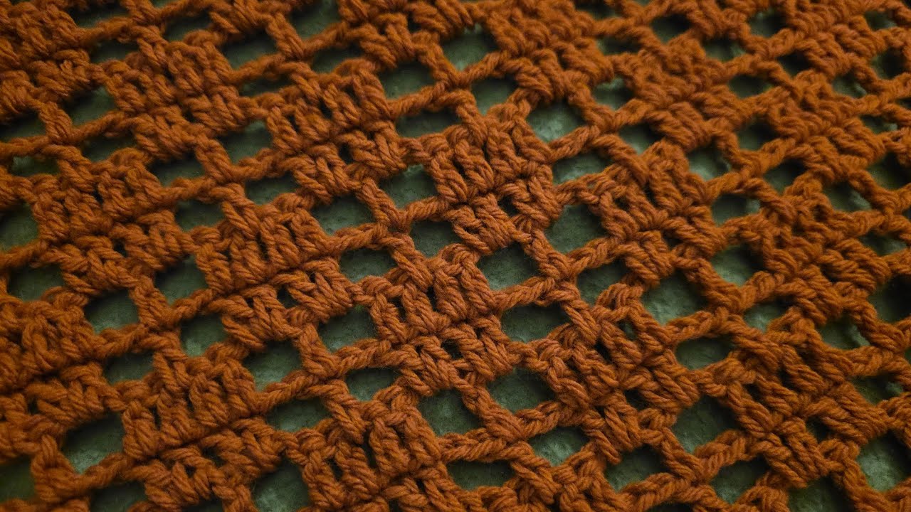 The Cottage Window Stitch - Crochet Tutorial! - YouTube