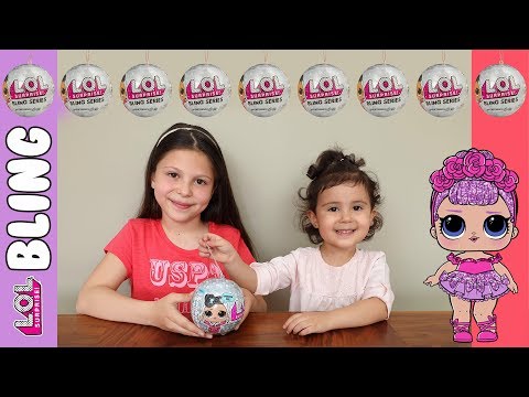 Ceylin-H & Ceren-H - LOL Surprise #BLING Series Doll Unboxing Kutu Açılışı
