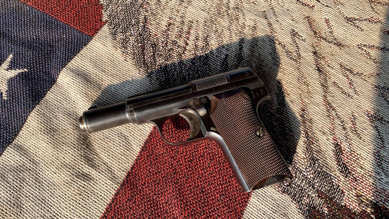 Astra 300 32acp German ww2 contract - YouTube