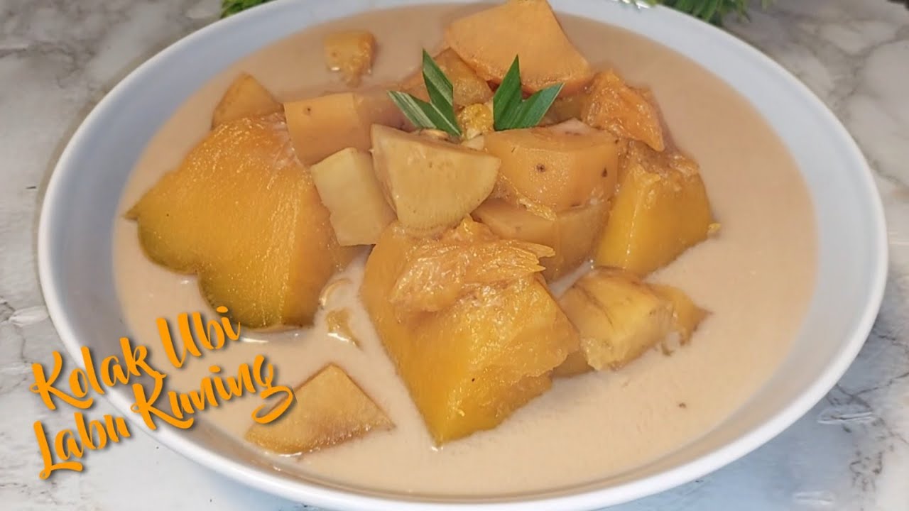 KOLAK UBI LABU KUNING - YouTube