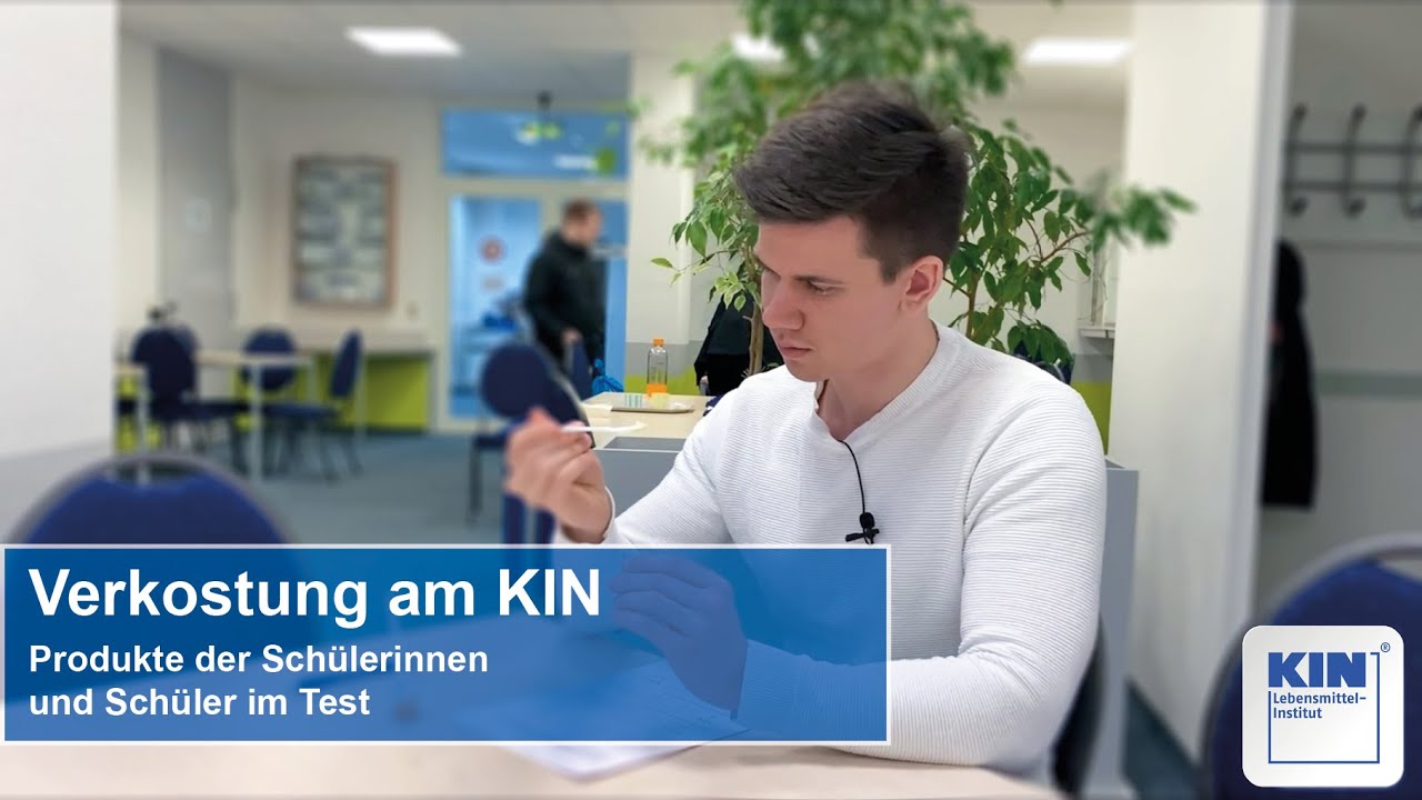 Schüler-Produkte im Test - Verkostung am KIN - YouTube