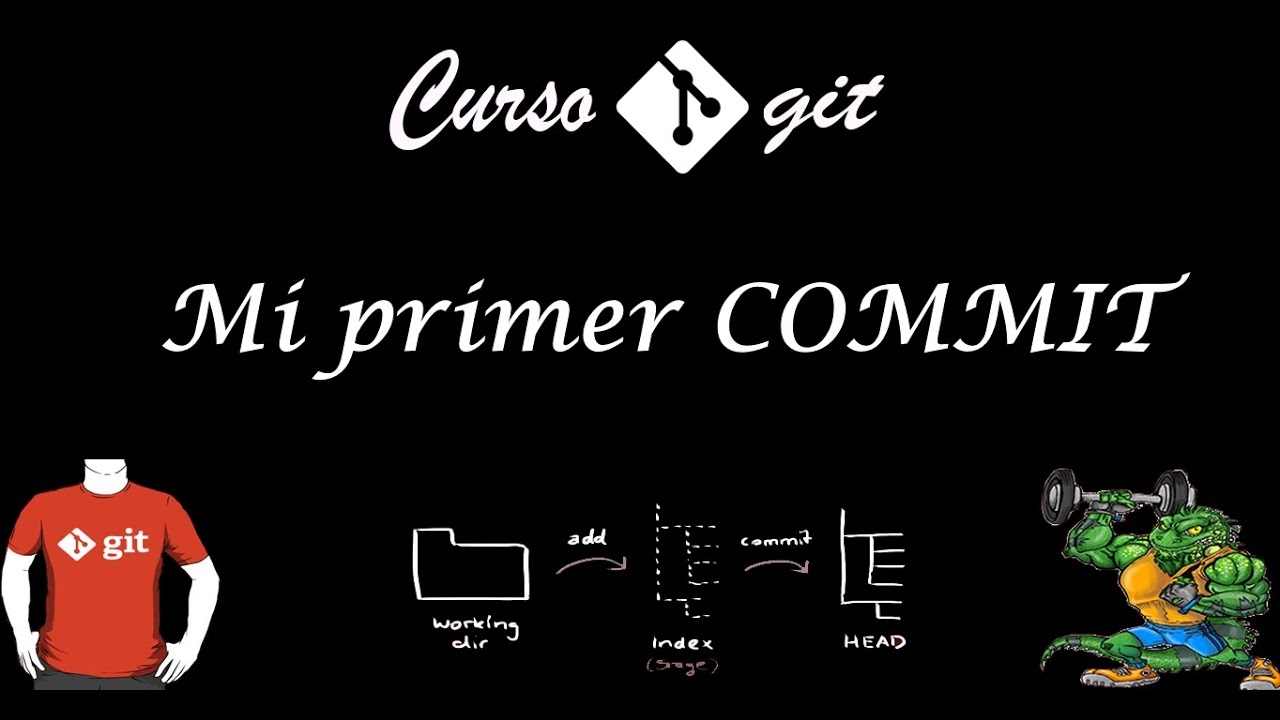 Curso Acelerado GIT - Mi primer COMMIT - YouTube