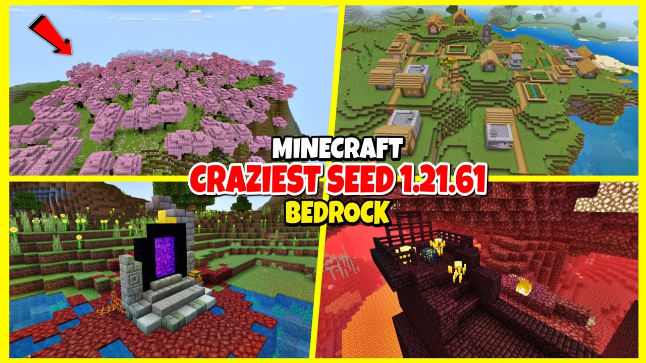 CRAZIEST SURVIVAL SEEDS for MINECRAFT in 2025 | God Seed in Minecraft ...
