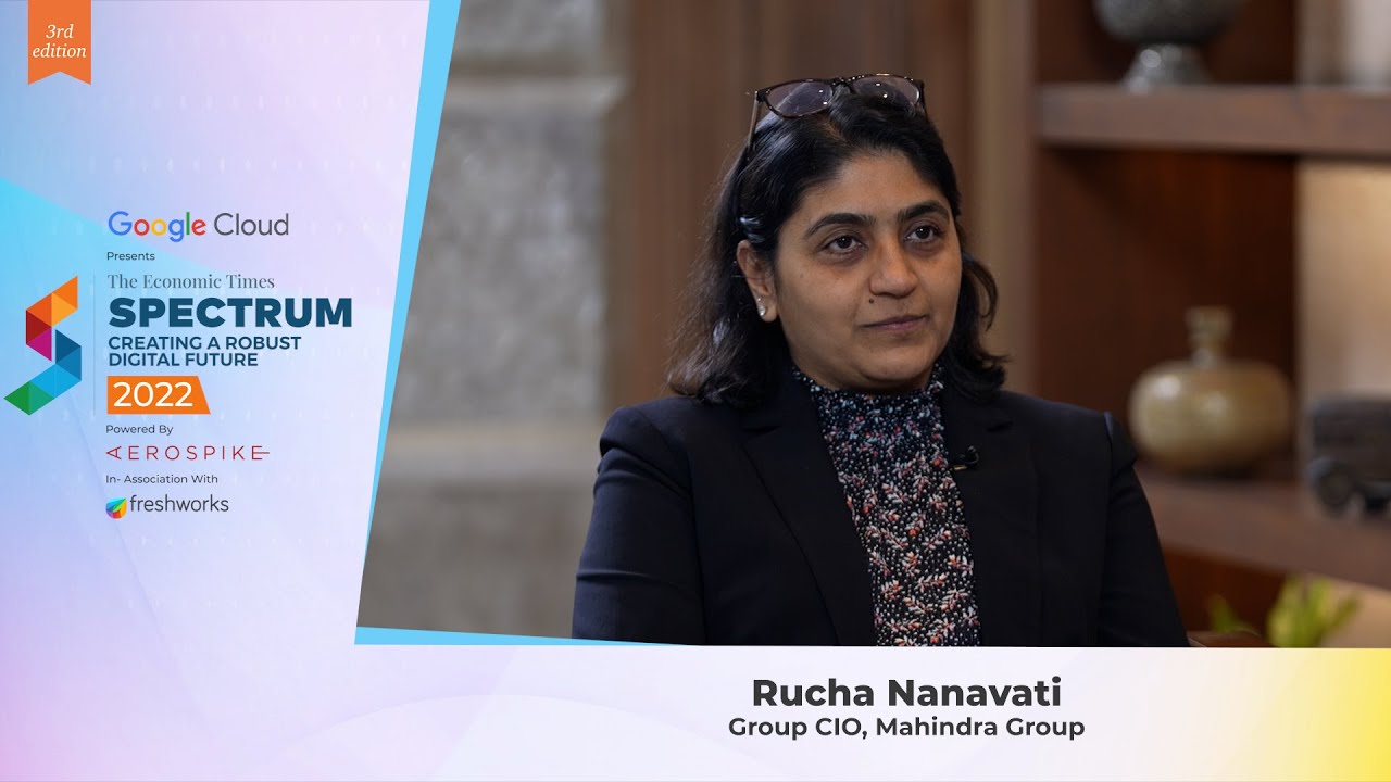 Technology is where the future is: Rucha Nanavati, Mahindra Group - YouTube