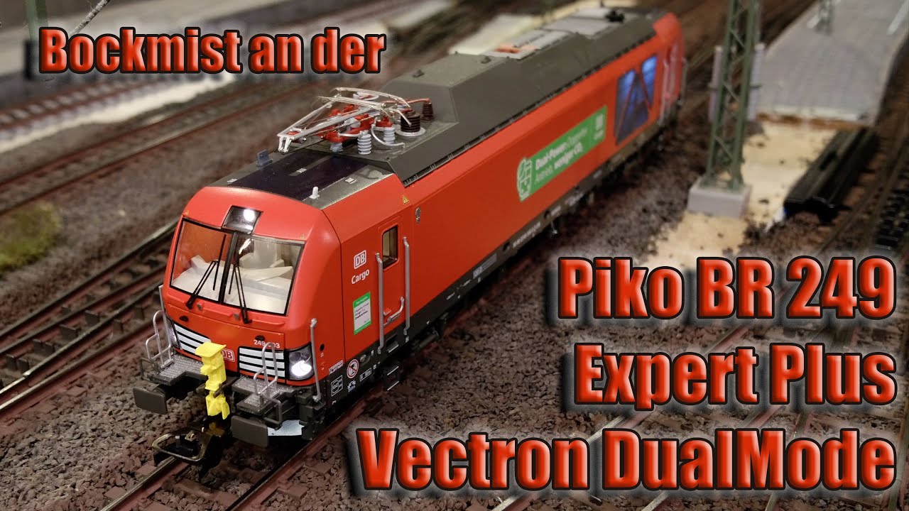 Piko BR 249 Expert Plus (55929), wie konnte das passieren? - YouTube