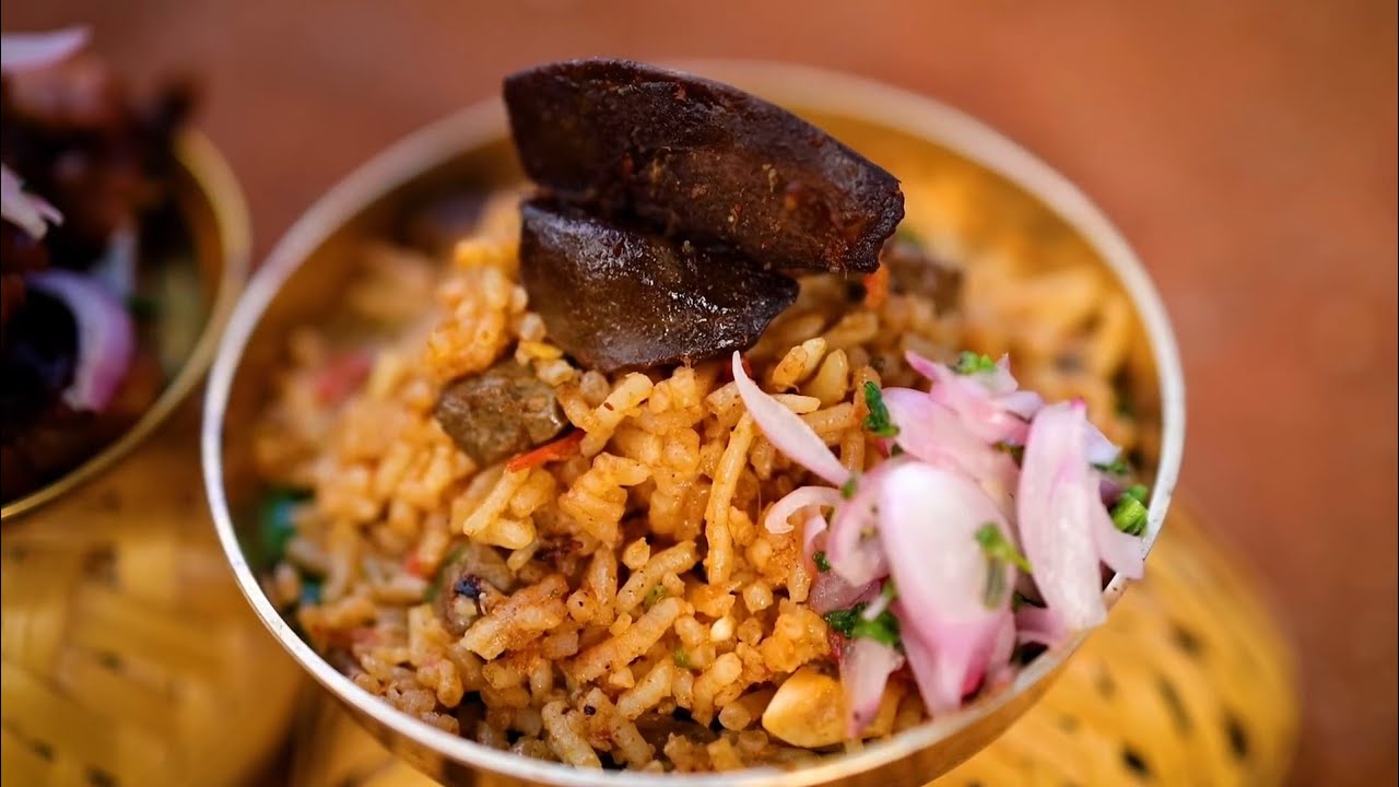 LIVER BIRYANI | Mutton Liver Biryani Cooking in Village | Biryani ...